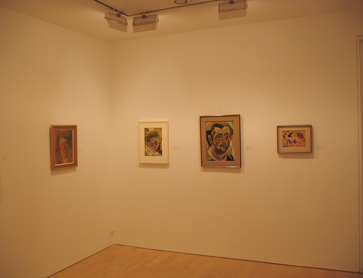 Yun Gee: A Modernist Painter at Marlborough Gallery • Installation ...